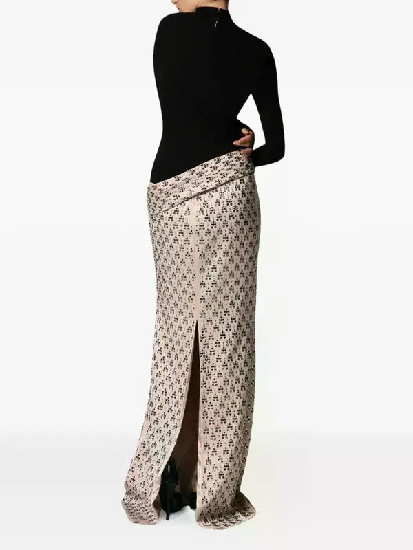 NAFSIKA SKOURTI Astra Trophy Crystal-embellished Maxi Dress