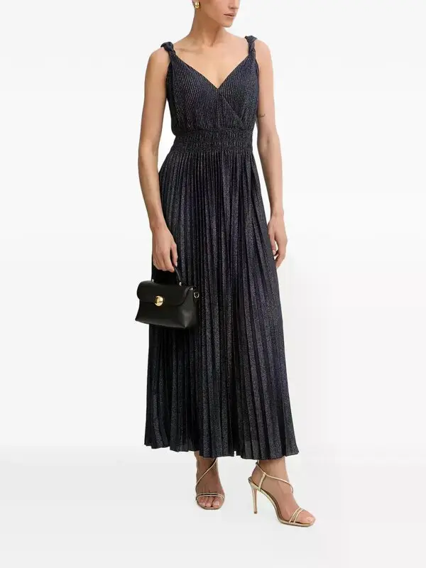 MORGAN Pleated Maxi Dress