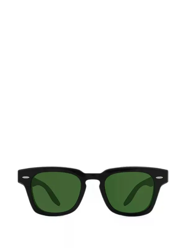 Barton Perreira Frederick Square-frame Sunglasses - Black
