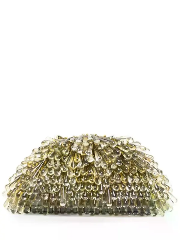 Cult Gaia Jaala Nano Beaded Crossbody Bag - Green