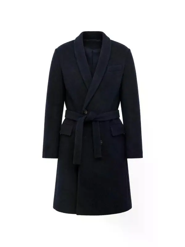 PAOLO PECORA Belted Wool Coat