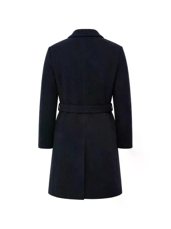 PAOLO PECORA Belted Wool Coat