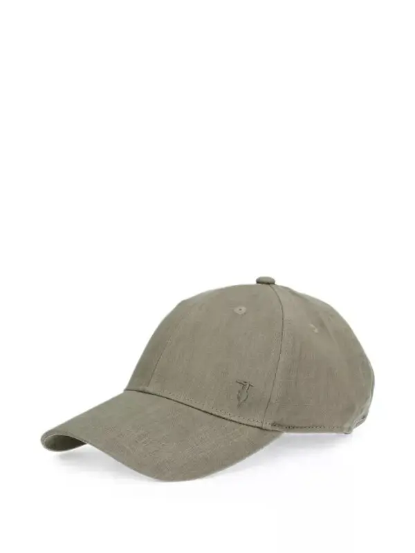TRUSSARDI Embroidered-logo Baseball Cap - Green