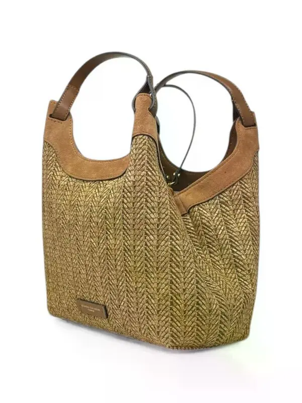 GIANNI CHIARINI Medium Dua Woven Tote Bag