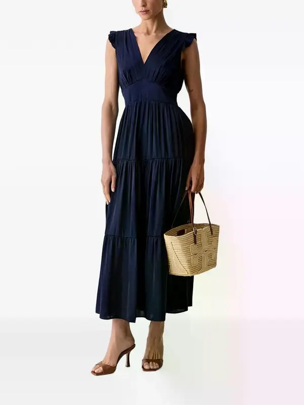 MORGAN Ruffled Maxi Dress