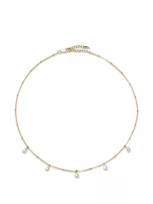 MISSOMA Pearl-pendant Beaded Necklace - Gold