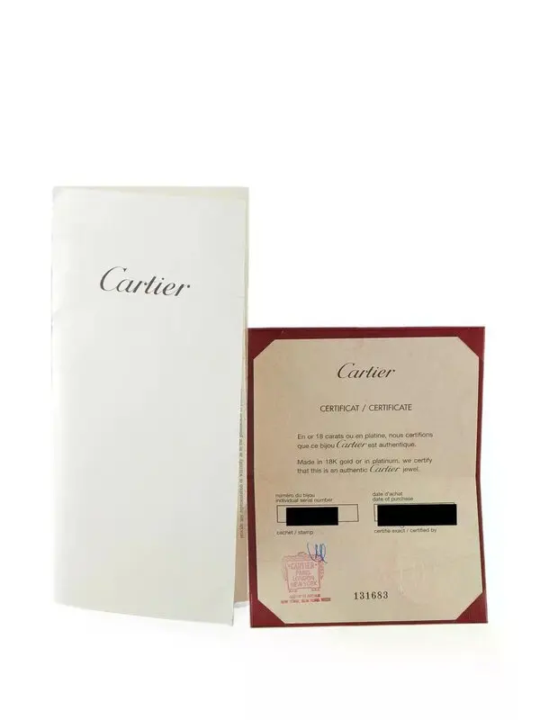 Cartier Platinum Diamond Eternity Ring