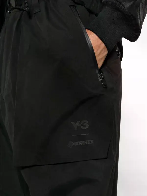 Y3 Graphic Hard Shell Straight Trousers