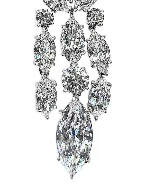 FANTASIA BY DESERIO Marquise Chandelier Earrings