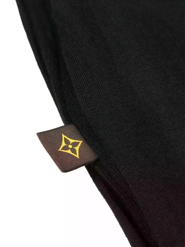 LOUIS VUITTON 2010s Sleeveless Collared Mini Dress