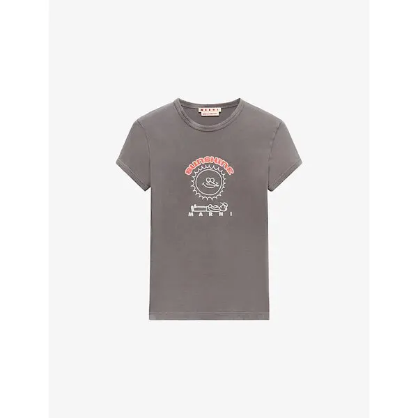Marni Sunshine Print Cotton T-shirt - Tcn55