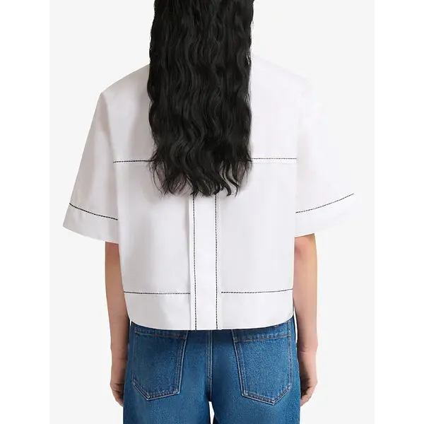 Marni Exposed Seams Cotton T-shirt - 00w01