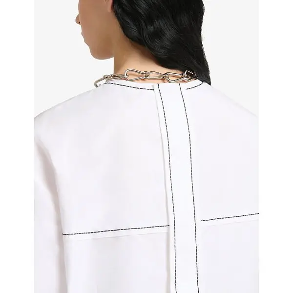 Marni Exposed Seams Cotton T-shirt - 00w01