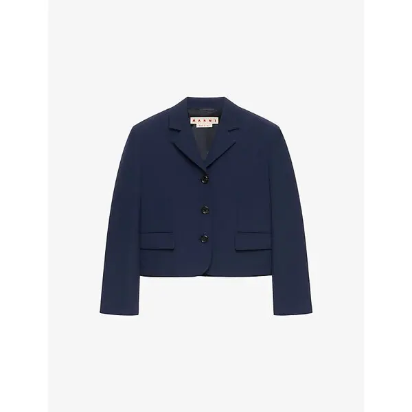 Marni Techno Wool-blend Jacket - 00b99
