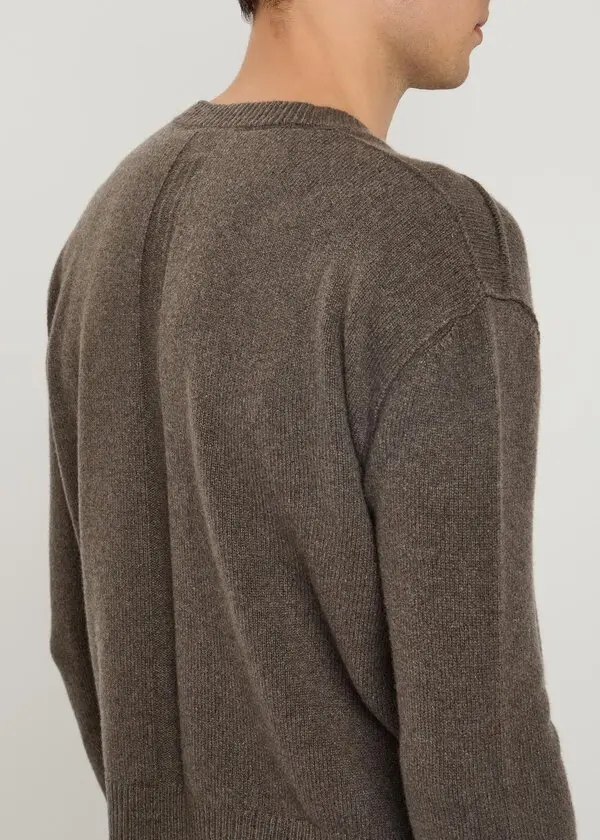 Rick Owens Tommy Cashmere And Wool-blend Jumper