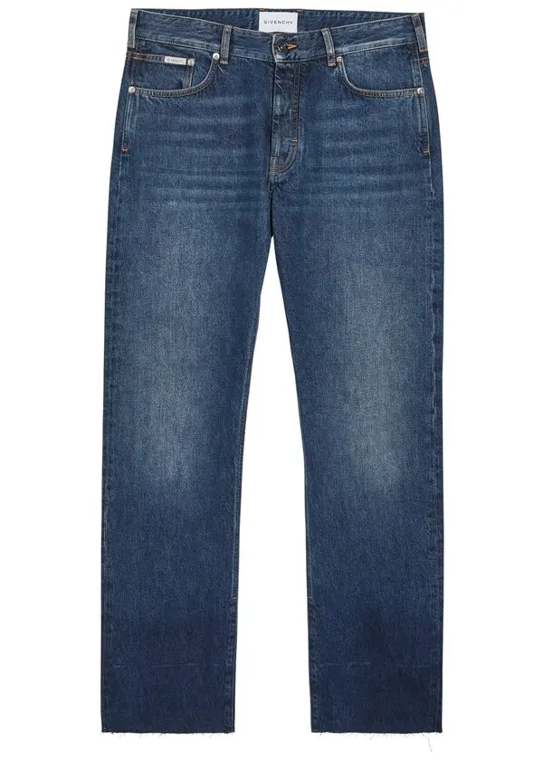 Givenchy Vintage Straight-leg Jeans - Blue Denim