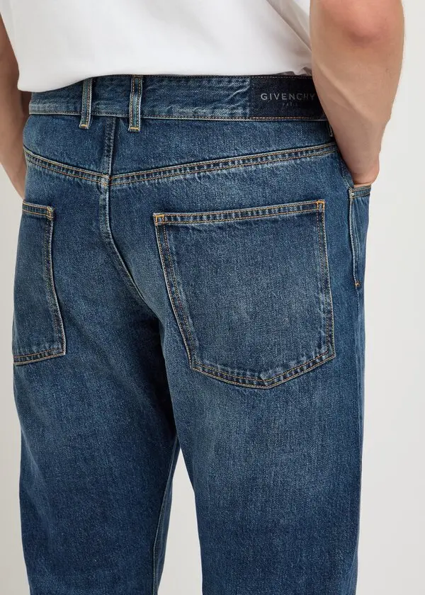Givenchy Vintage Straight-leg Jeans