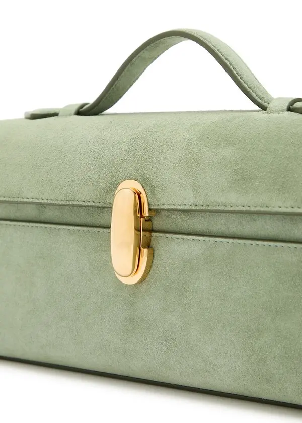 Savette Symmetry Suede Pochette