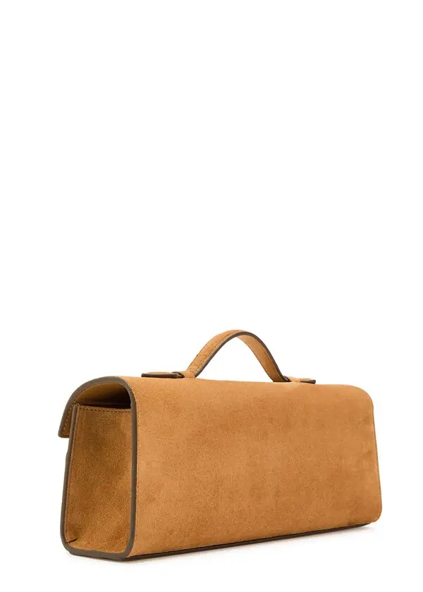 Savette Slim Symmetry Suede Pochette