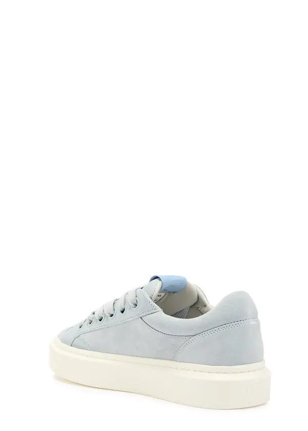 CLEENS Ace Panelled Leather And Suede Sneakers