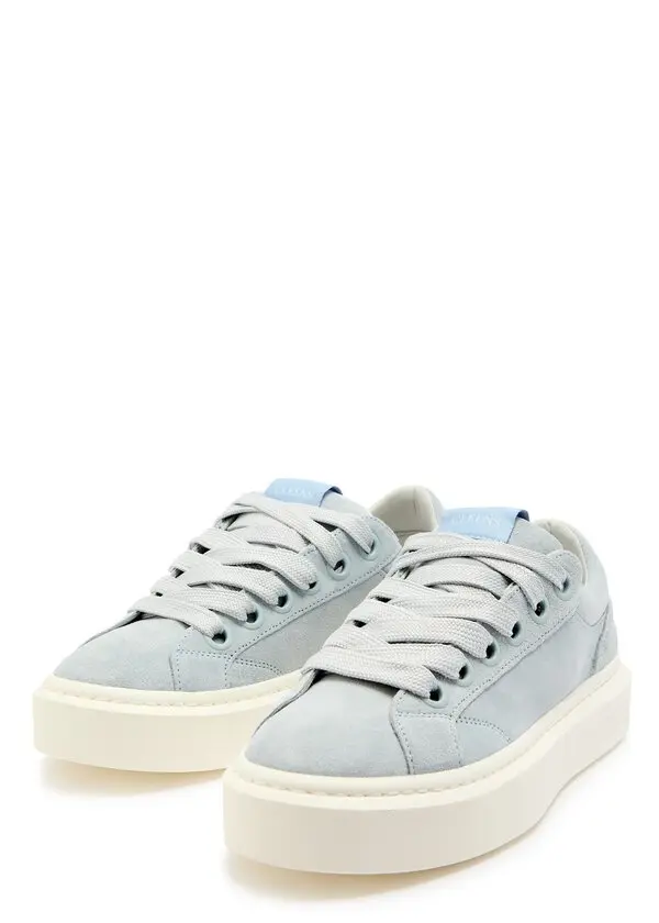 CLEENS Ace Panelled Leather And Suede Sneakers