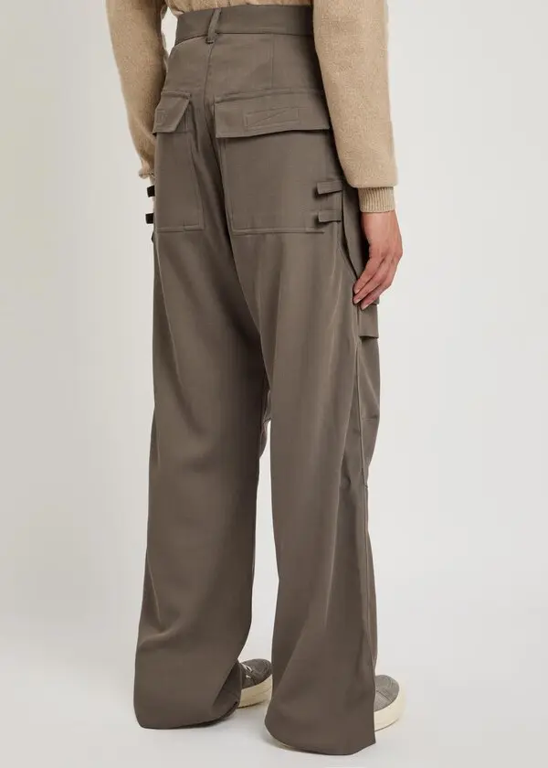 Rick Owens Stefan Wool Cargos