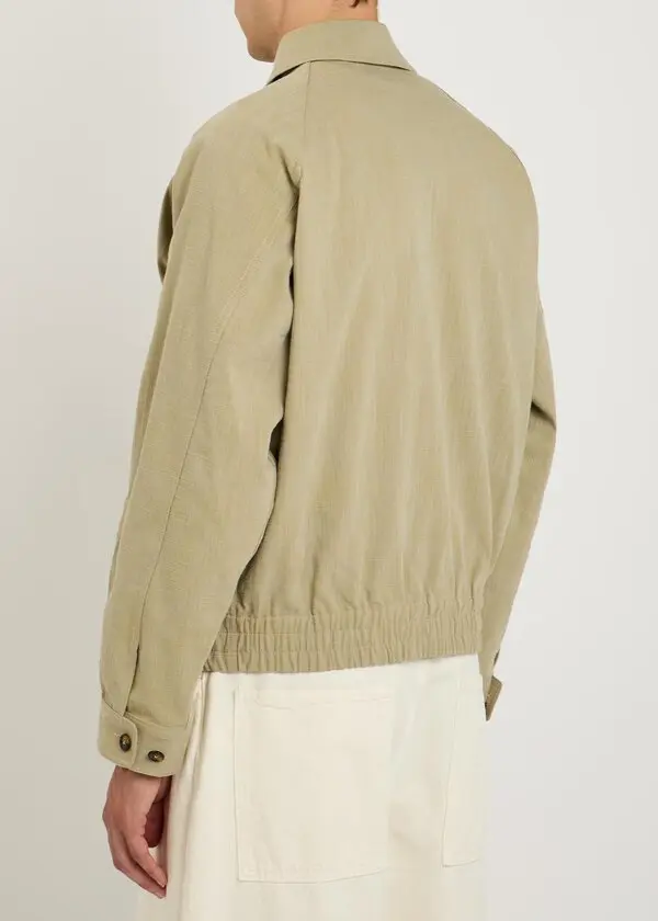 Drole De Monsieur Blouson Raglan Canvas Jacket