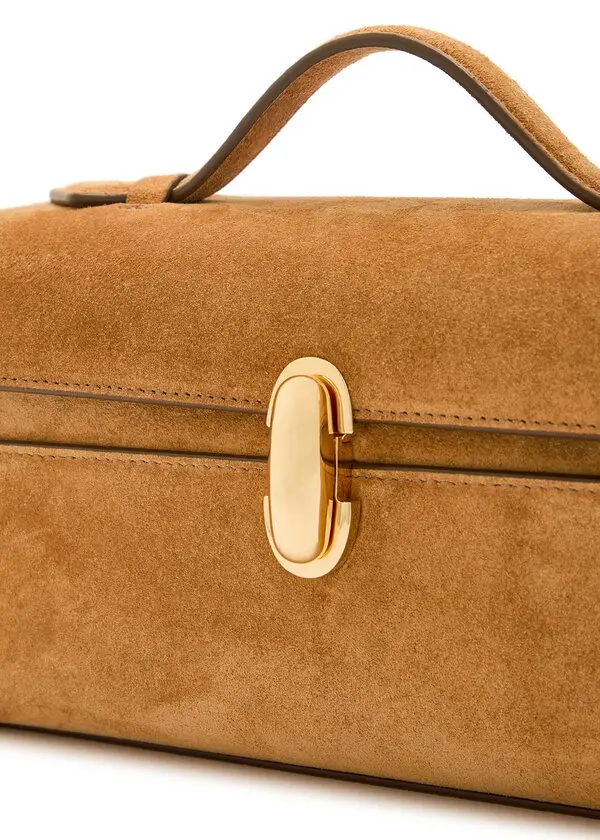 Savette Symmetry Suede Pochette
