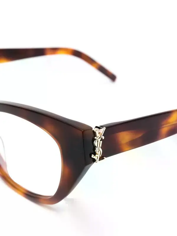 Saint Laurent Slm80 Oval-frame Glasses