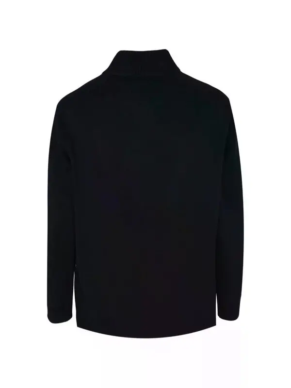 GRAN SASSO Button-fastening Mock-neck Sweater