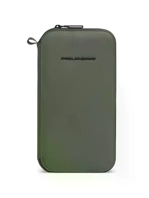 PIQUADRO Zip-around Passport Holder - Green