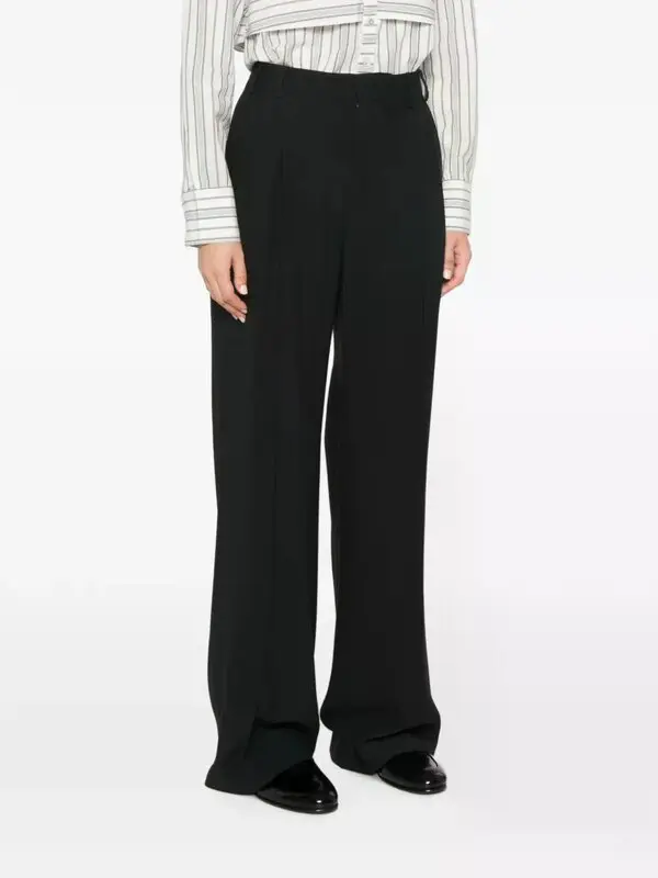 N°21 Pleated Wide-leg Trousers