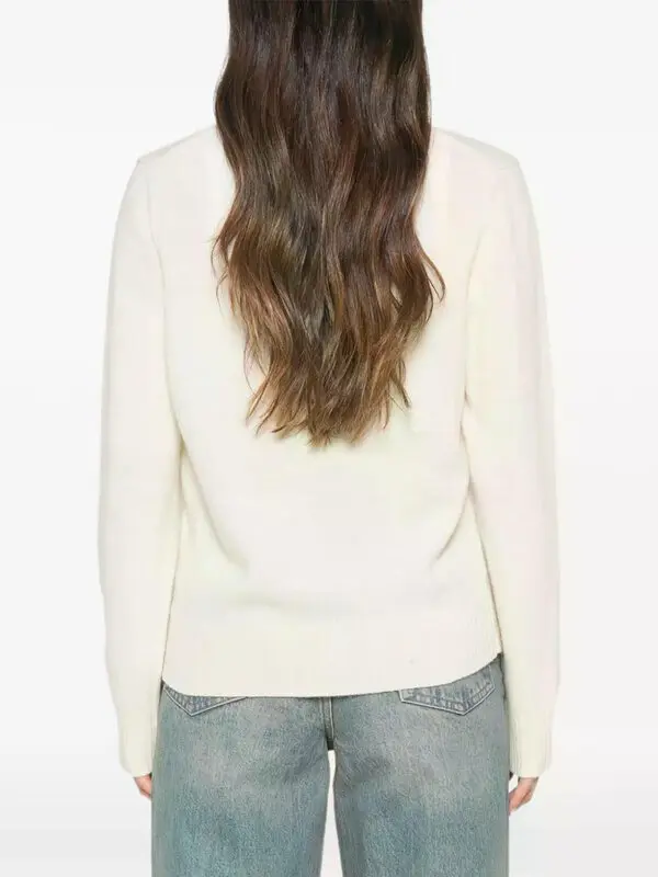 GANNI Intarsia-knit Pullover