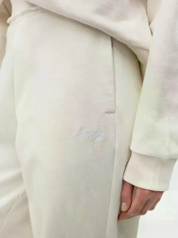 Hugo Relaxed-fit Cotton Joggers With Embroidered Logo