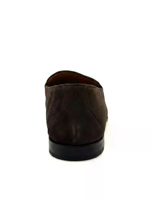 Kiton Suede Almond-toe Loafers