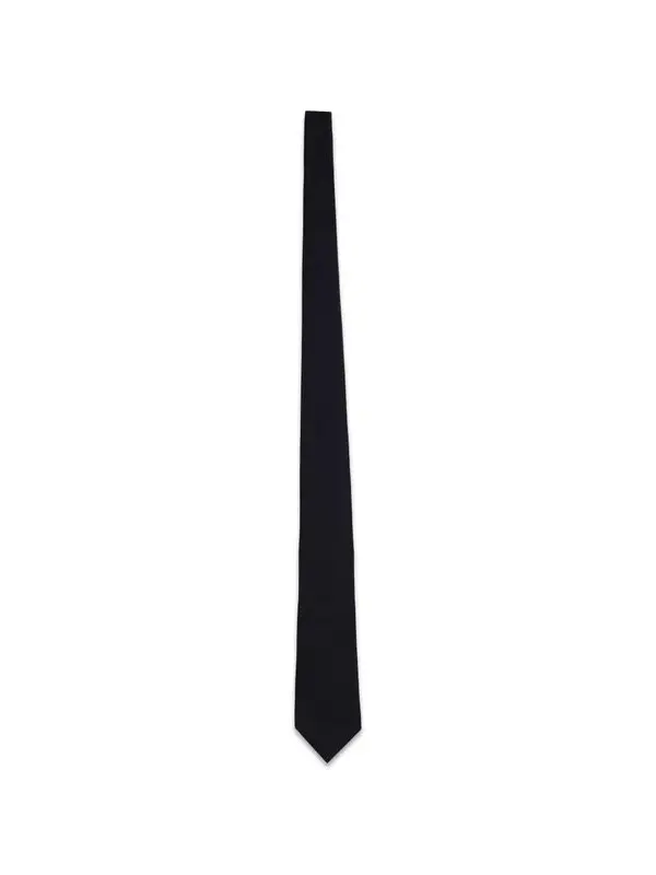 Giorgio Armani Silk Neck Tie - Black