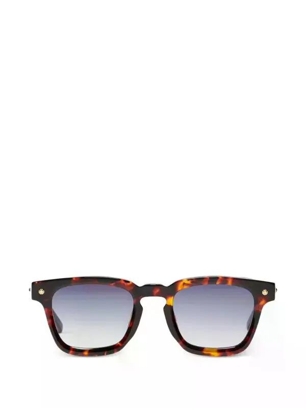 JOHN DALIA Project 16 Square Frame Sunglasses - Brown