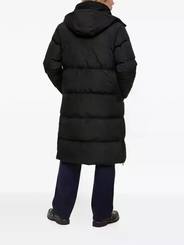 Karl Lagerfeld Long Padded Hooded Coat