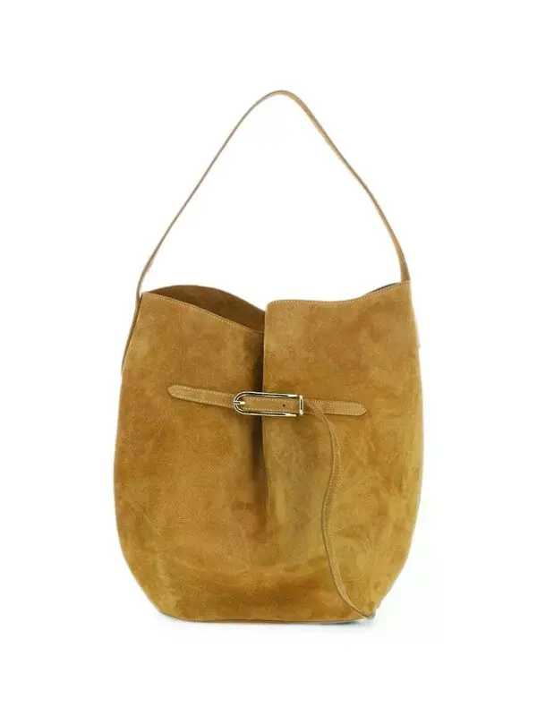 LIFFNER Large Leather Bucket Bag