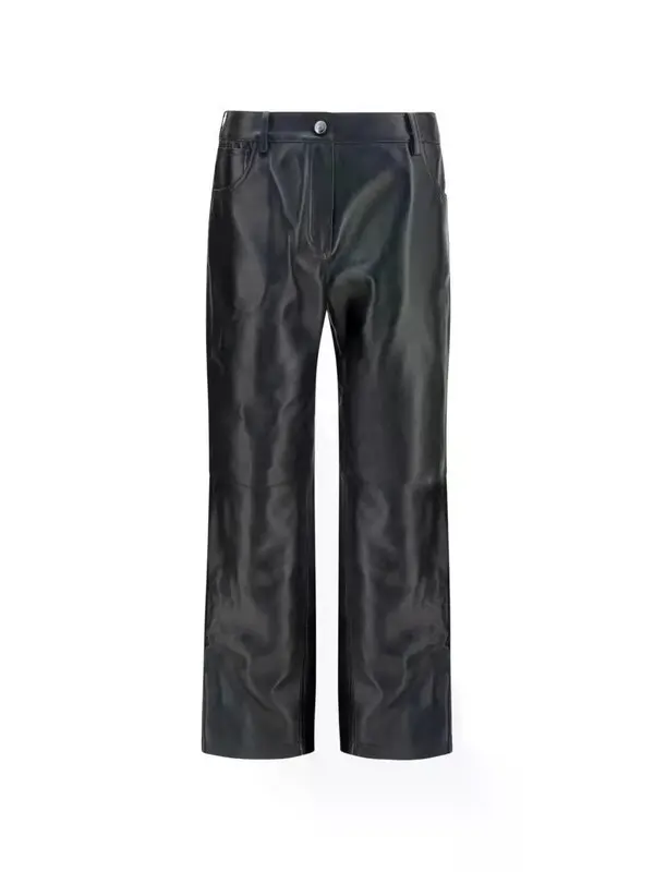 Magda Butrym Straight-leg Leather Trousers