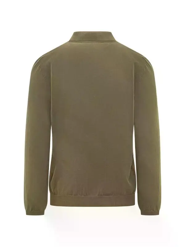 AMARANTO Button-up Shirt-collar Cardigan