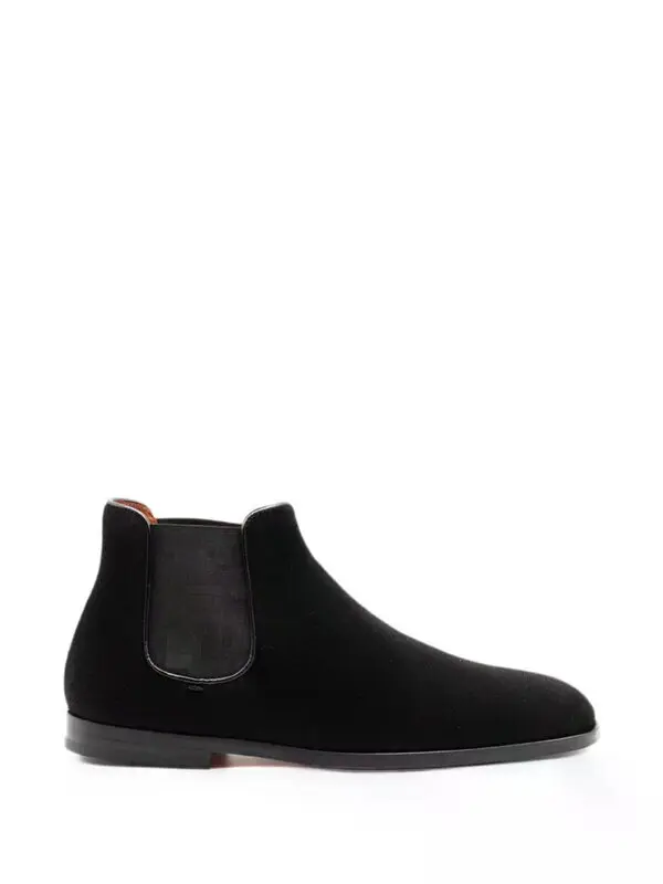 DOUCAL'S Tapered-toe Chelsea Boots - Black