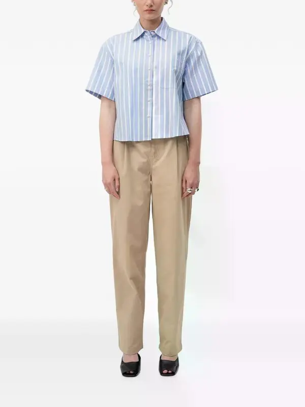 Hugo Vertical-stripe Short-sleeve Shirt