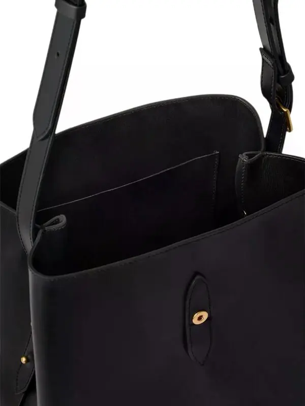 Soeur Logo-plaque Leather Shoulder Bag