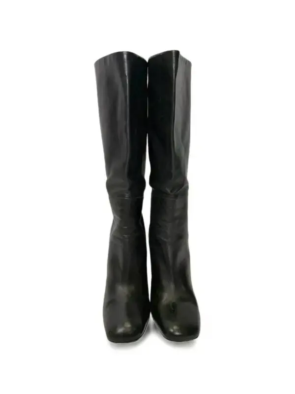 Celine Square-toe Riding Boots