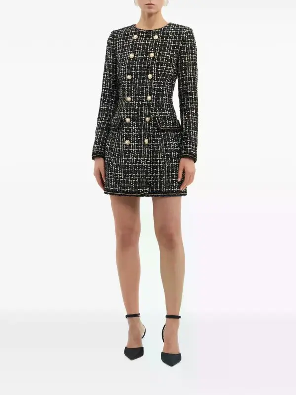 Rebecca Vallance Meringue Blazer Mini Dress