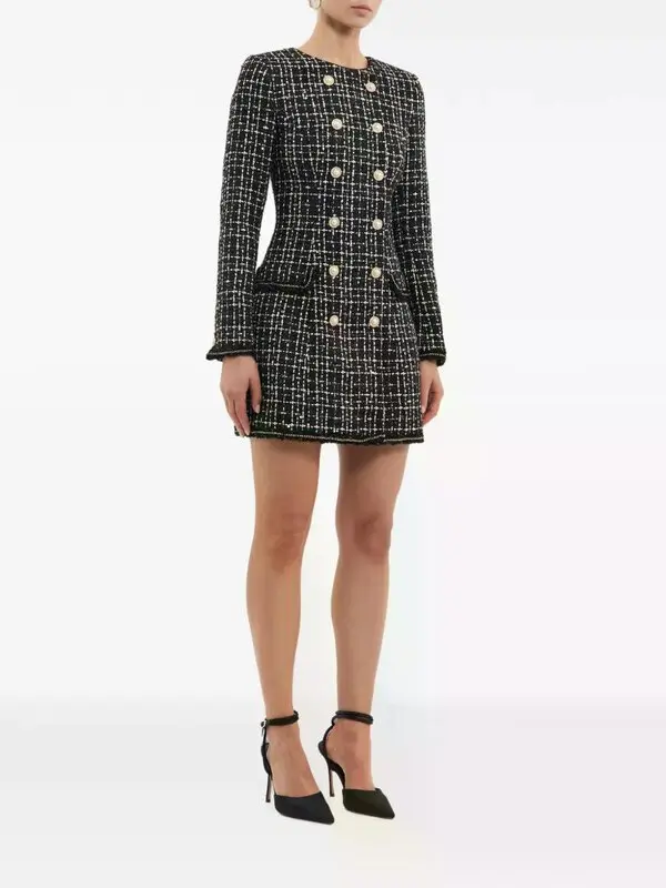 Rebecca Vallance Meringue Blazer Mini Dress