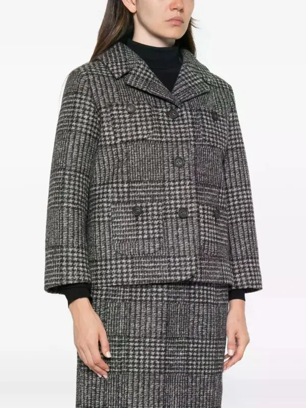 N°21 Check-pattern Notched-lapels Jacket