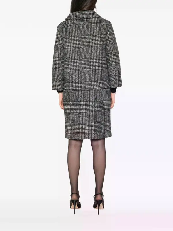 N°21 Check-pattern Notched-lapels Jacket