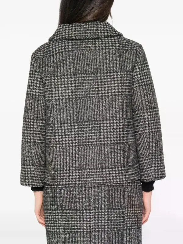 N°21 Check-pattern Notched-lapels Jacket